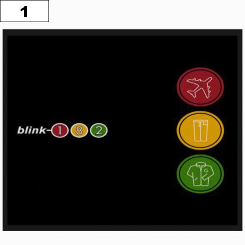 Blink 182 Logo 8813 - Small Printed Patch - King Of Patches