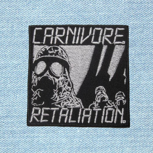 Carnivore - Small Embroidery Patch - King Of Patches