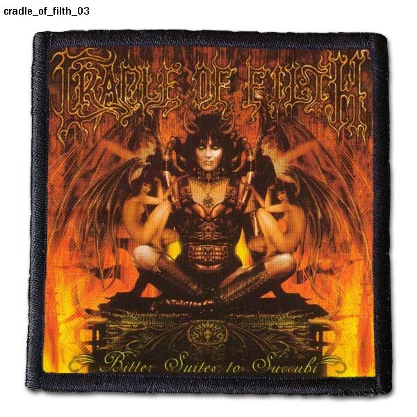 Cradle Of Filth 03 - Small Printed Patch - King Of Patches