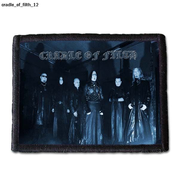 Cradle Of Filth 12 - Small Printed Patch - King Of Patches