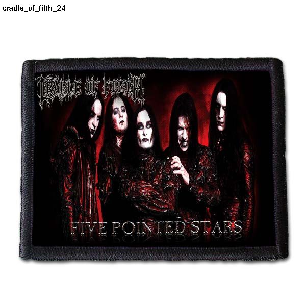 Cradle Of Filth 24 - Small Printed Patch - King Of Patches