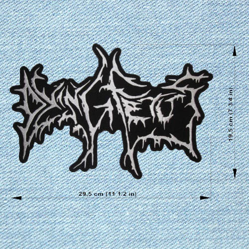 Dying Fetus - Big Embroidery Patch - King Of Patches