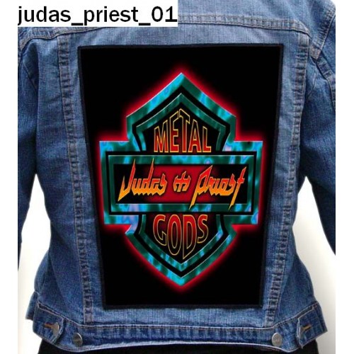 Judas Priest 01 - Photo Quality Printed Back Patch - King Of Patches
