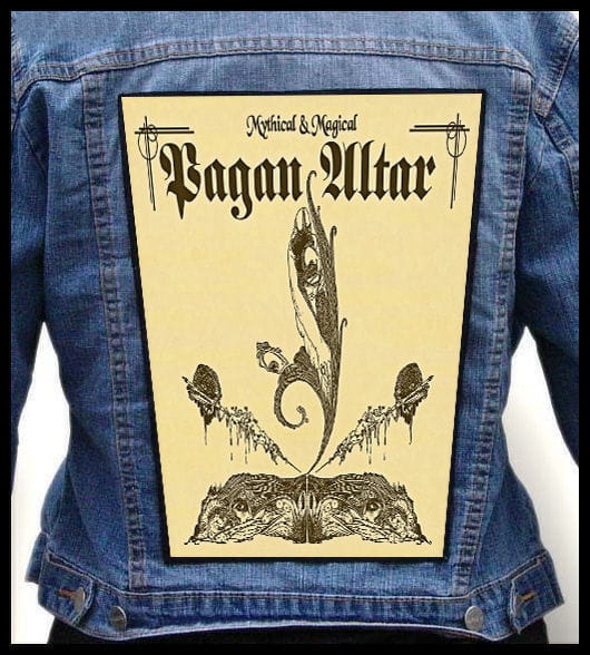 Pagan Altar Mythical & Magical - Photo Quality Printed Back Patch ...