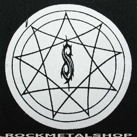 Slipknot Pentagram 28664 1 - Small Printed Patch - King Of Patches