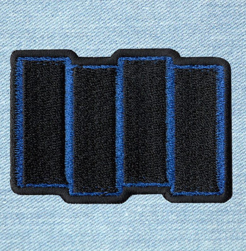 Black Flag - Small Embroidery Patch - King Of Patches