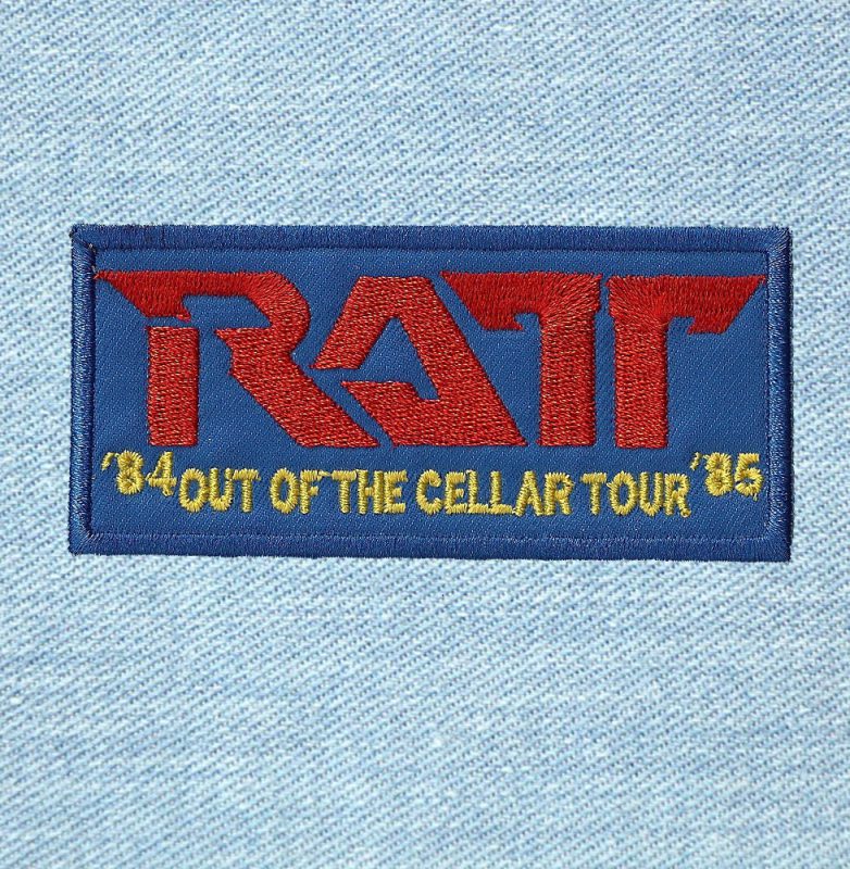 Rat - Small Embroidery Patch - King Of Patches