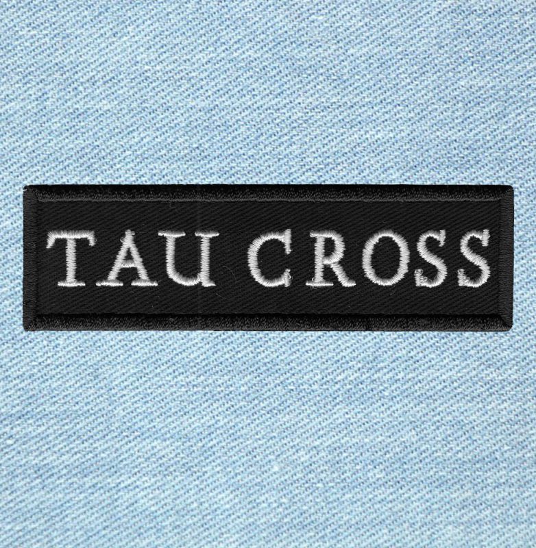 Tau Cross - Small Embroidery Patch - King Of Patches